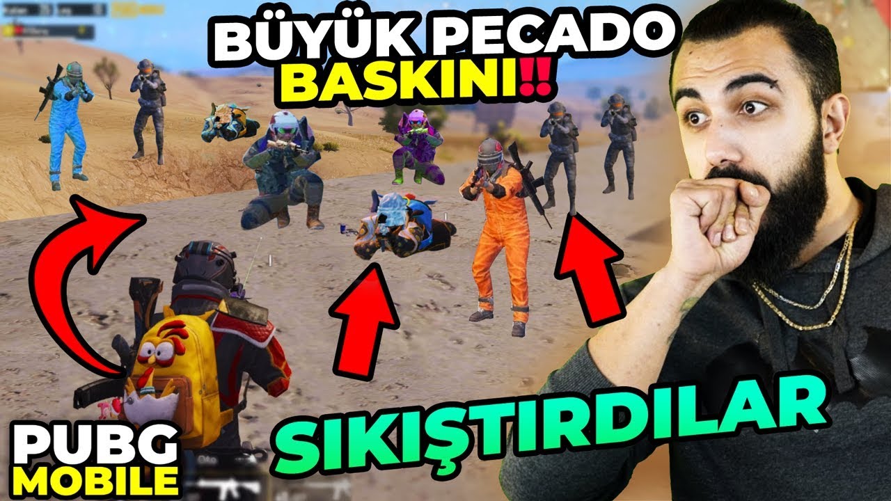 HER TARAFIMI SARDILAR!! YOK BÖYLE BİR BASKIN!! | PUBG Mobile - YouTube