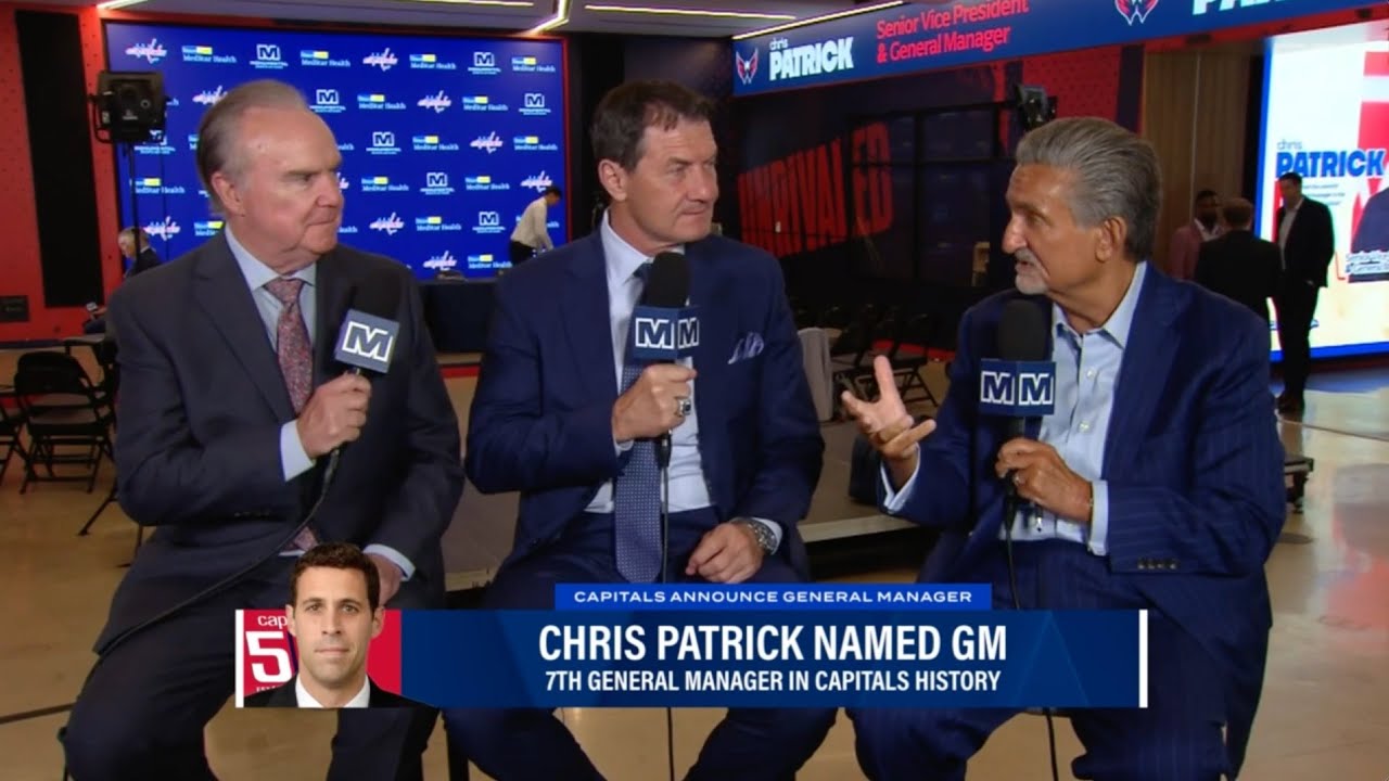 Ted Leonsis discusses Chris Patrick's promotion to Capitals general manager - YouTube