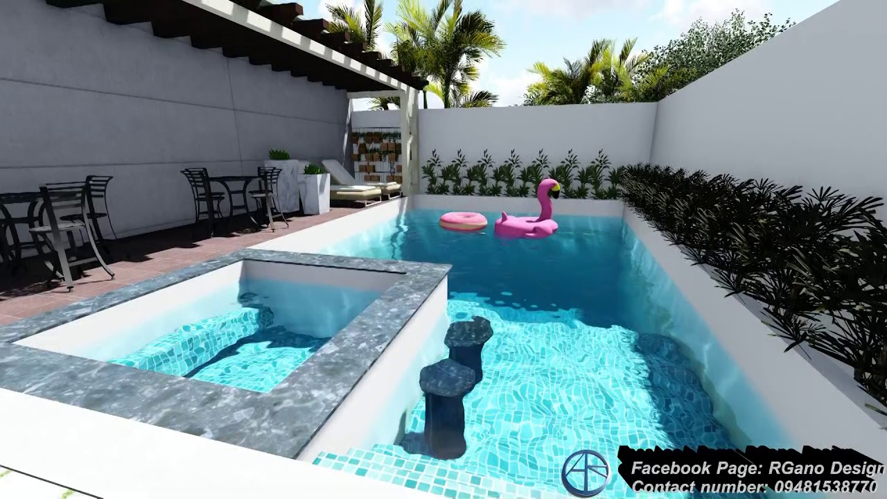 SWIMMING POOL DESIGN / WALKTHROUGH PRESENTATION / LUMION 6 - YouTube