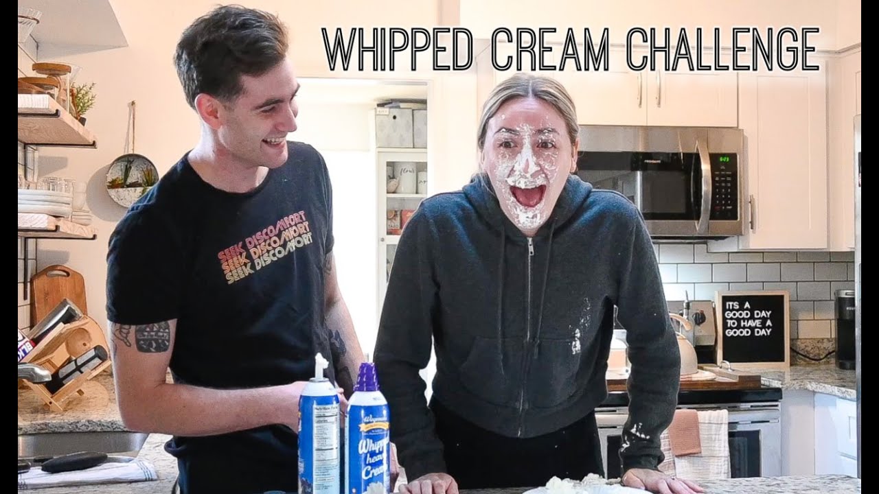 WHIPPED CREAM QUESTION CHALLENGE - YouTube