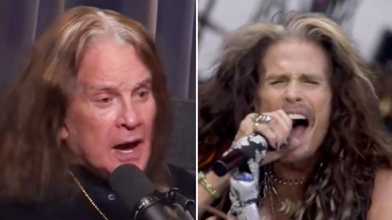 Ozzy Osbourne REACTS To Steven Tyler Performing 'Walk This Way' At ...