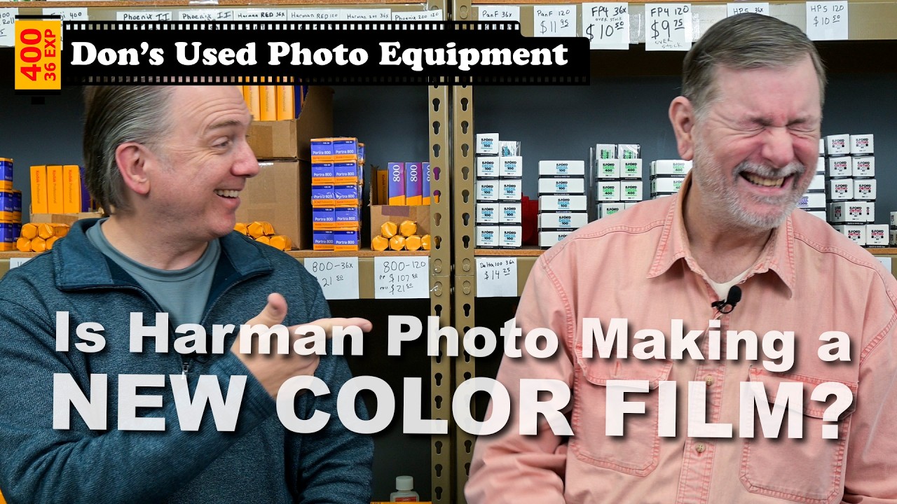 Is Harman Photo Making a NEW COLOR FILM? - YouTube