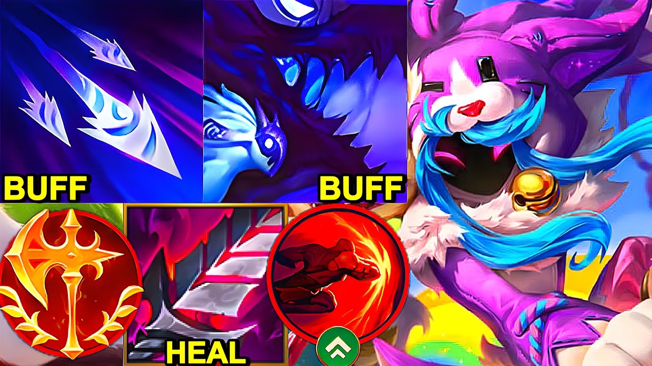 Wild Rift China Kindred Jungle - BROKEN BUFF !? Sudden Impact BEST ...
