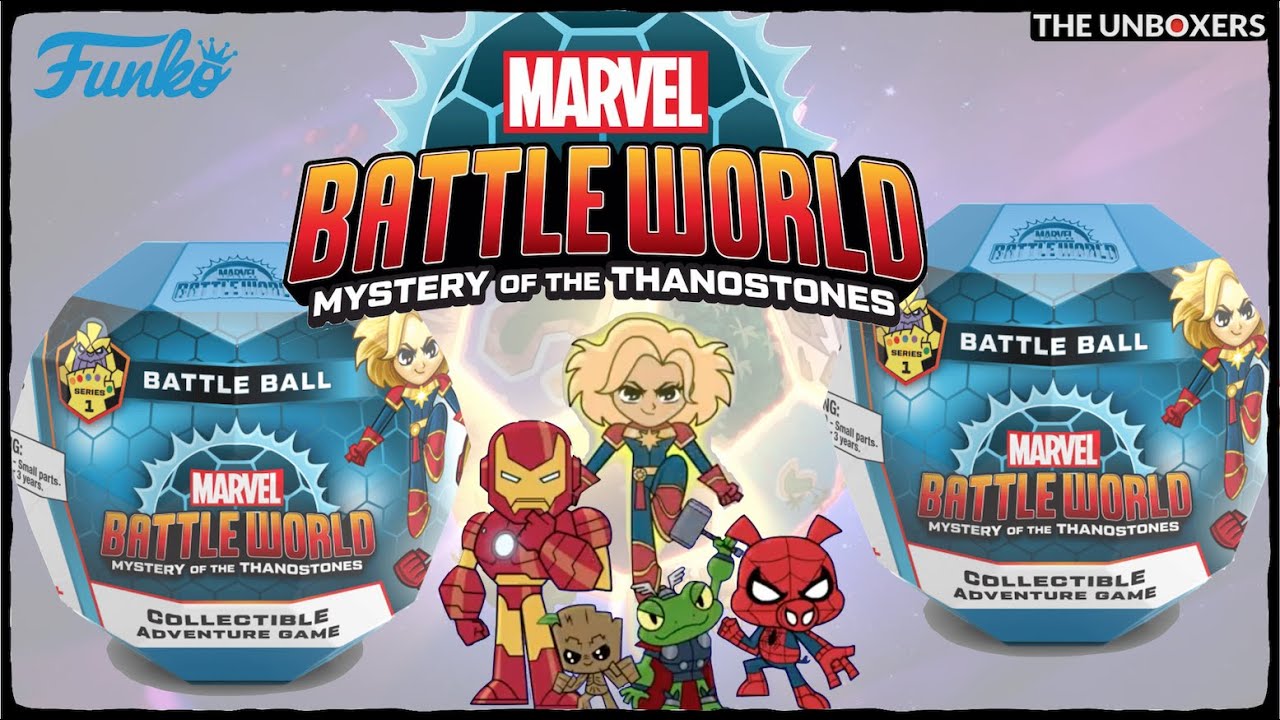 Marvel Battleworld Series 1 Limited Edition Chase Battle Balls - YouTube