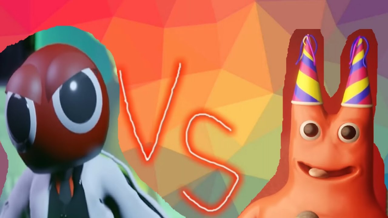 red ( rainbow friends ) Vs. banban ( garden of banban ) | rinha de rap ...