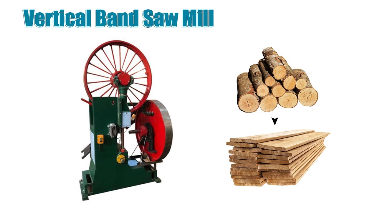 Industrial Sawmill for Making Lumbers | Vertical Wood Sawing Machine ...