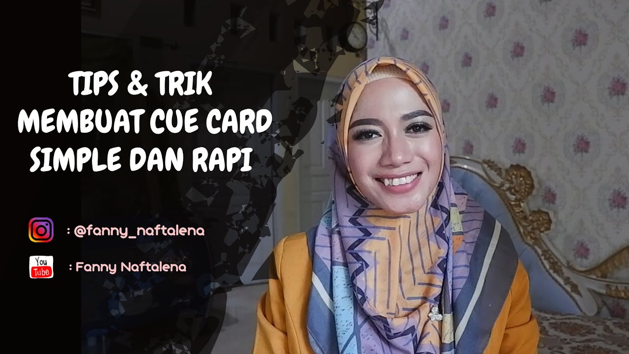 Tips Membuat Cue Card, Script MC, Naskah MC, Cara Menjadi MC Yang Baik ...