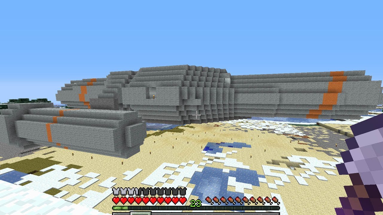 FTL Kestrel in Minecraft - YouTube