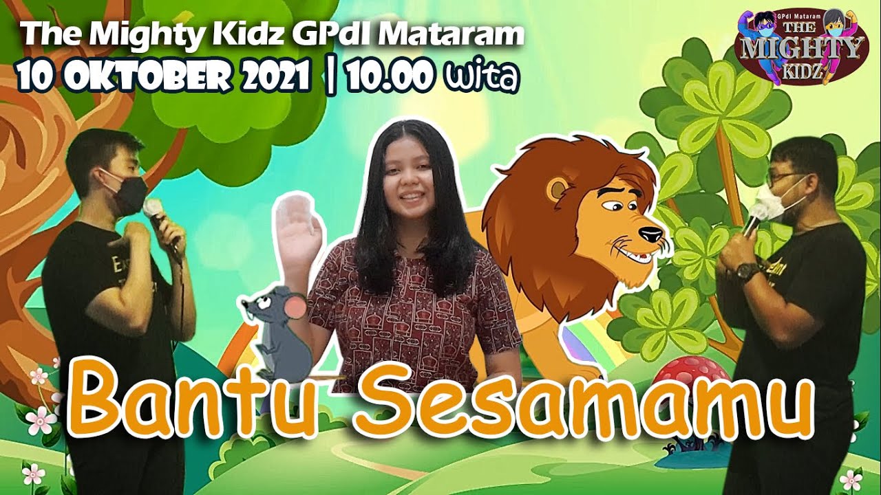 Mighty Kidz Flash 10 Oktober 2021 | Ibadah Anak GPdI Mataram - YouTube