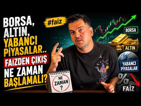 Borsa, Altın, Yabancı Piyasalar.. Faizden Çıkış Ne Zaman Başlamalı? #faiz