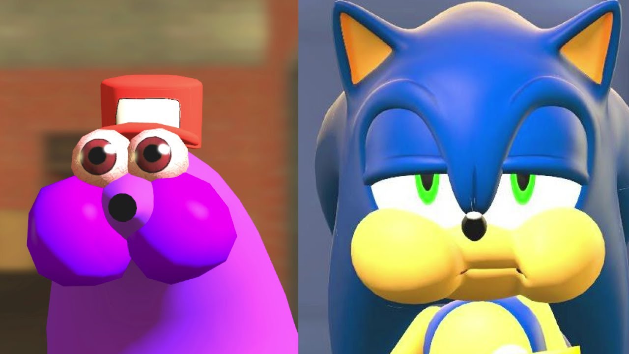 They are waiting for the second game (Snick and sonic | gmod) - YouTube