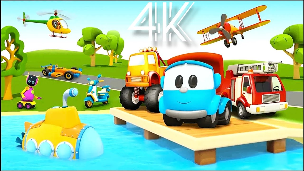 Build cars in 3D puzzles - learning car games for kids from 2 to 5 ...