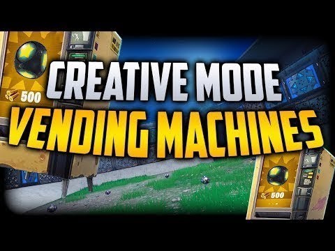 how to spawn vending machine in creative map - YouTube