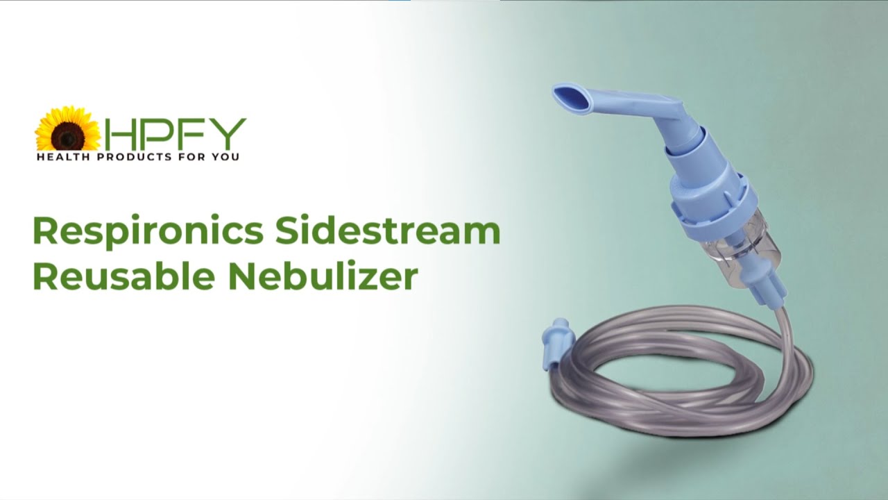 Respironics Sidestream Reusable Nebulizer | HPFY - YouTube