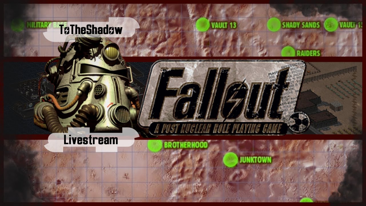 Fallout 1 Livestream (Ep.1) | Test Stream - YouTube