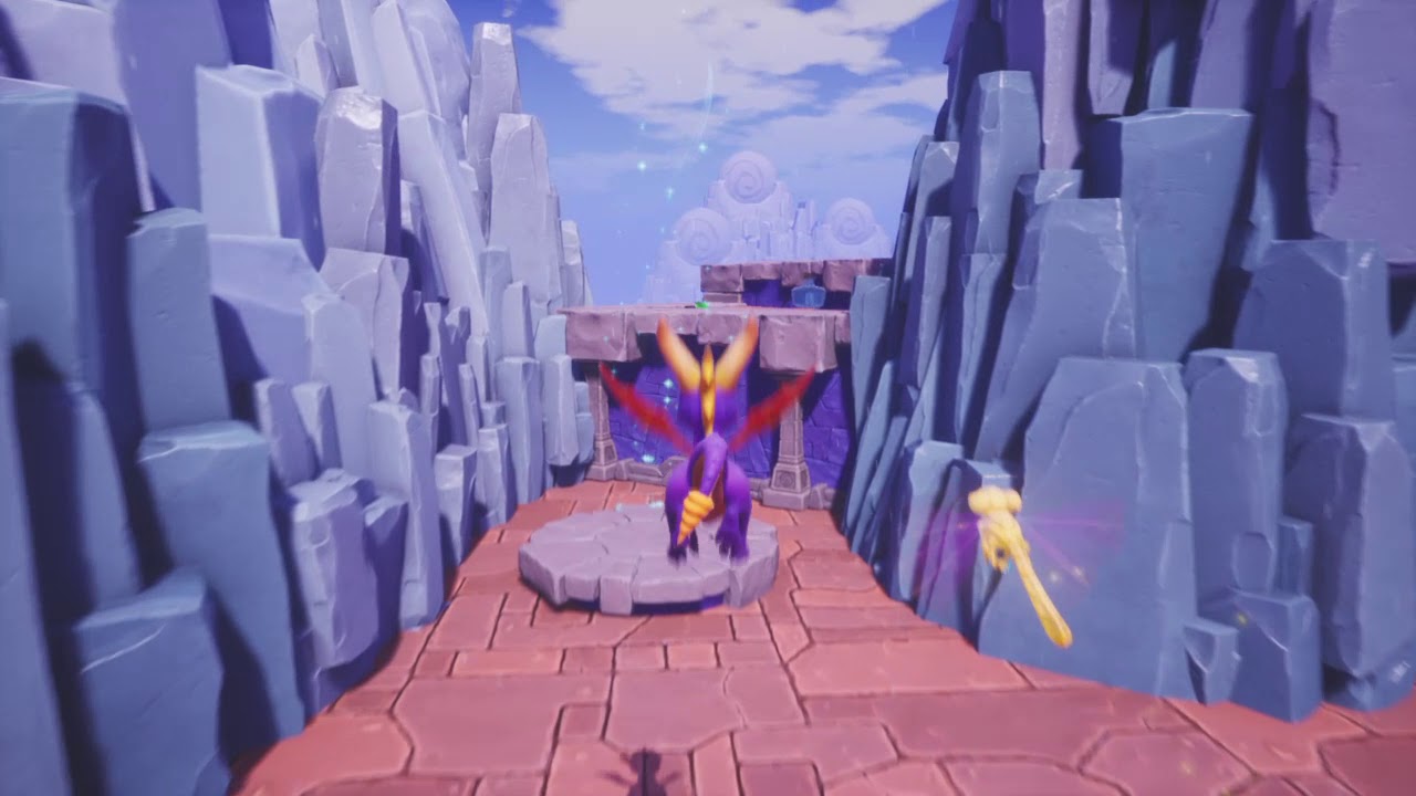Spyro Cloud Spires All eggs and gems 100% - YouTube