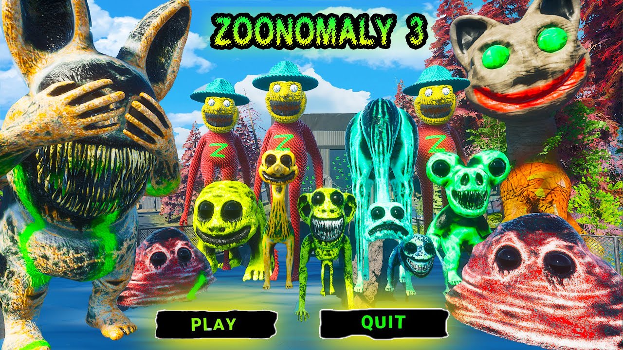Zoonomaly 2 - ALL JUMPSCARES vs MOBILE vs MINECRAFT vs GARRY'S MOD and ...