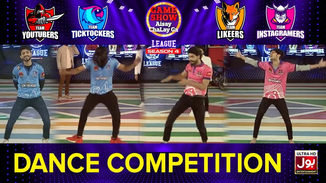 Dance Competition In Game Show Aisay Chalay Ga League Season 4 | Danish ...