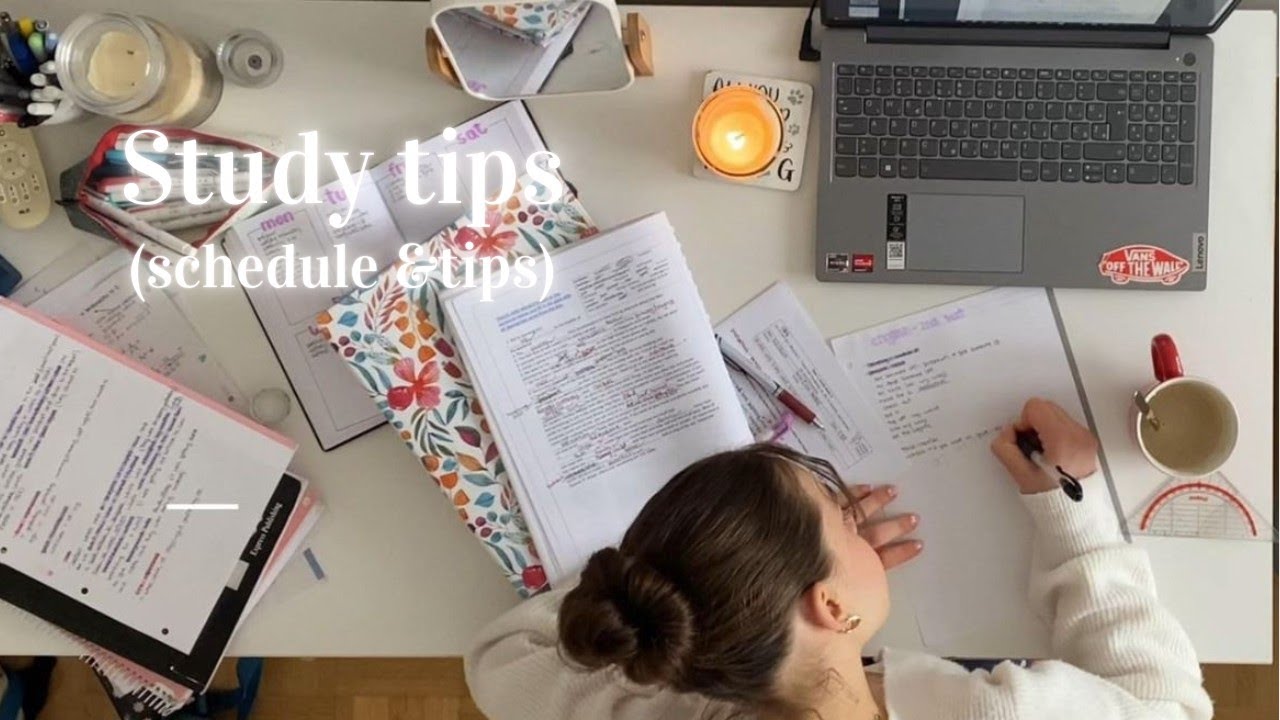 Study Tips (schedule & tips) - YouTube