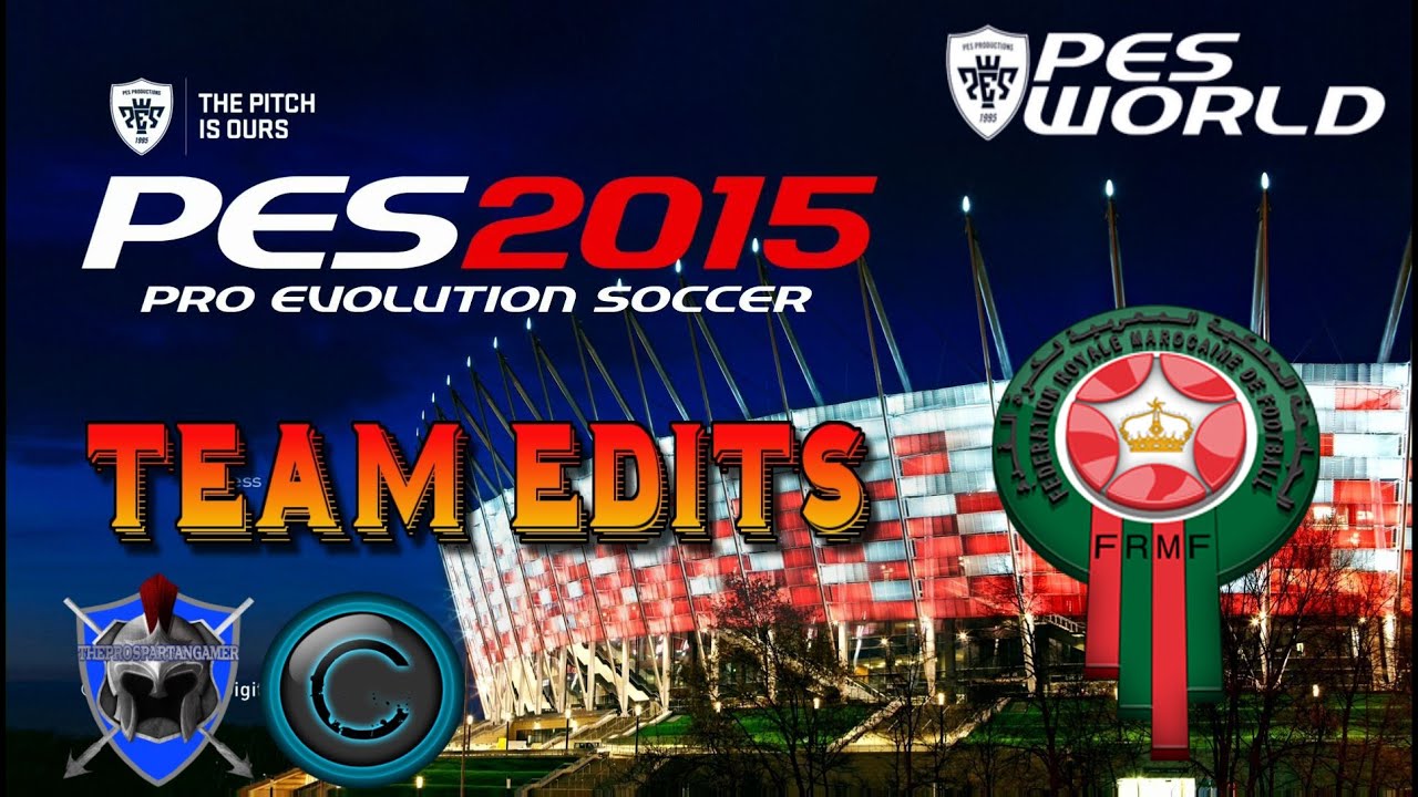 PES 2015 | Kit Editing MOROCCO Guide for Next Gen - YouTube