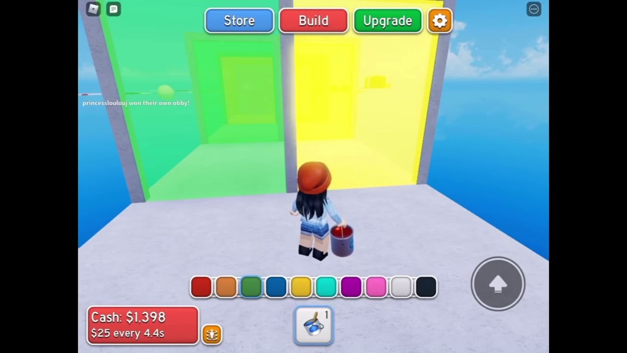 Obstacle practise (Roblox) - YouTube
