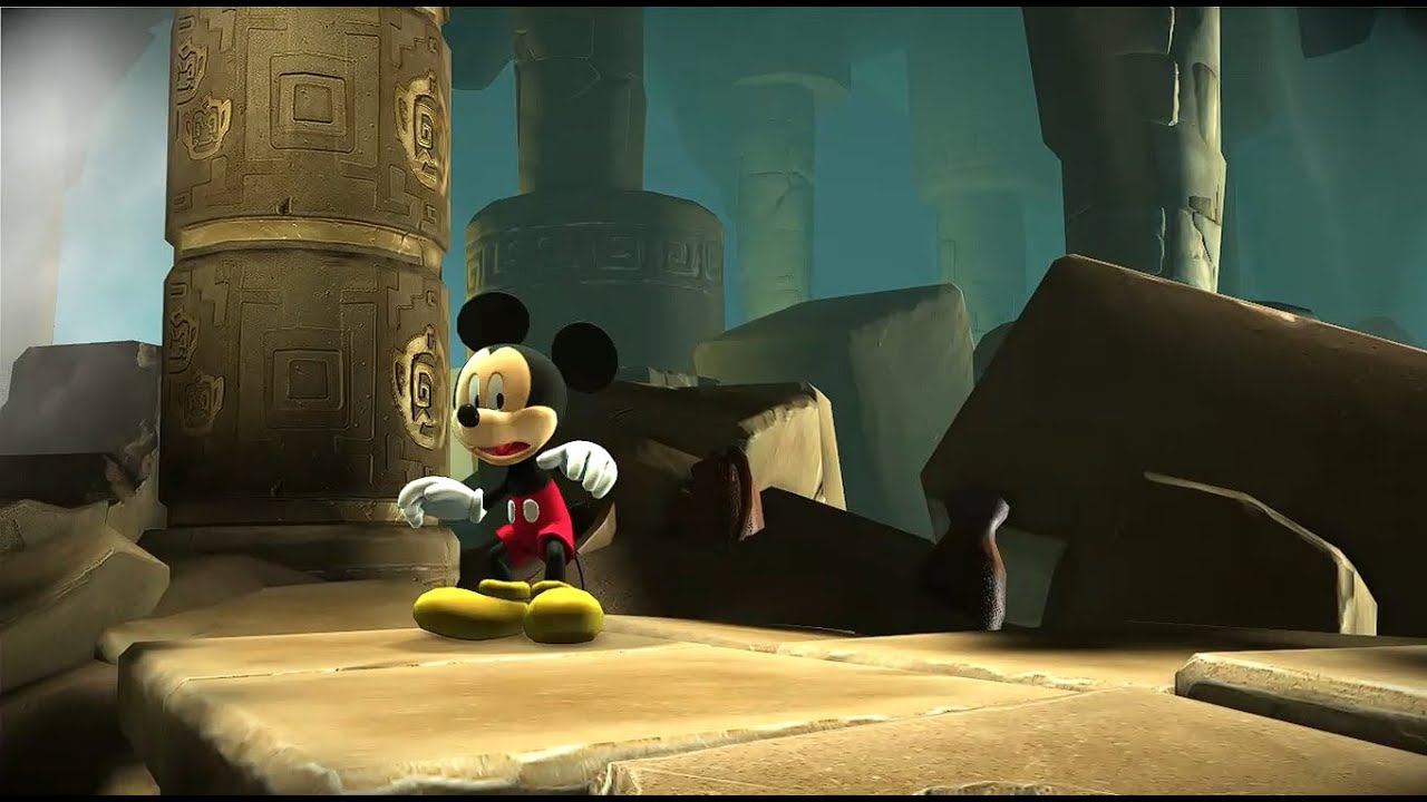 Castle of Illusion Starring Mickey Mouse 03 The storm Gameplay PC - YouTube