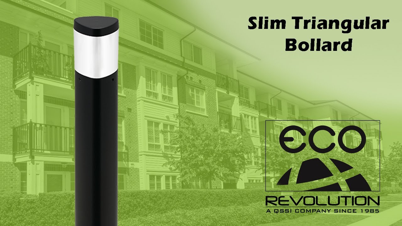 ThermaLED Slim Triangular Bollard - YouTube