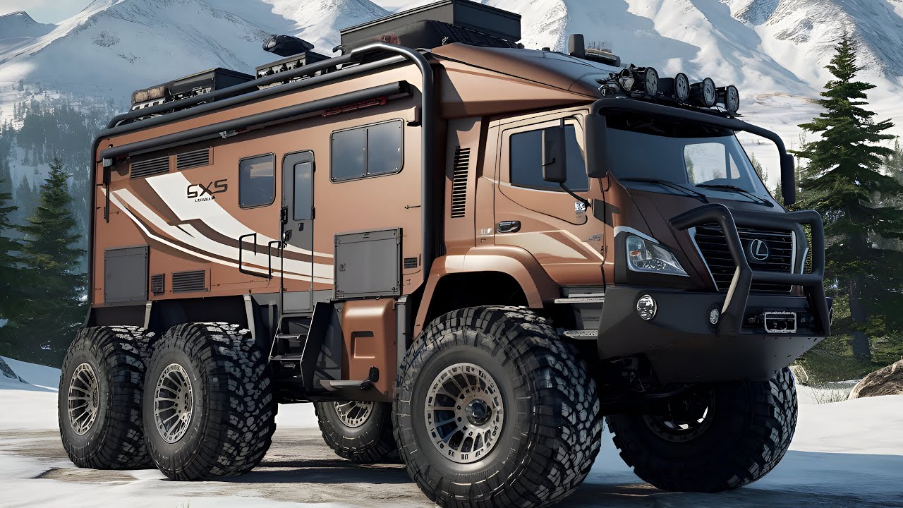 “2025 Lexus Camper Truck – The Ultimate Luxury Overland Adventure ...