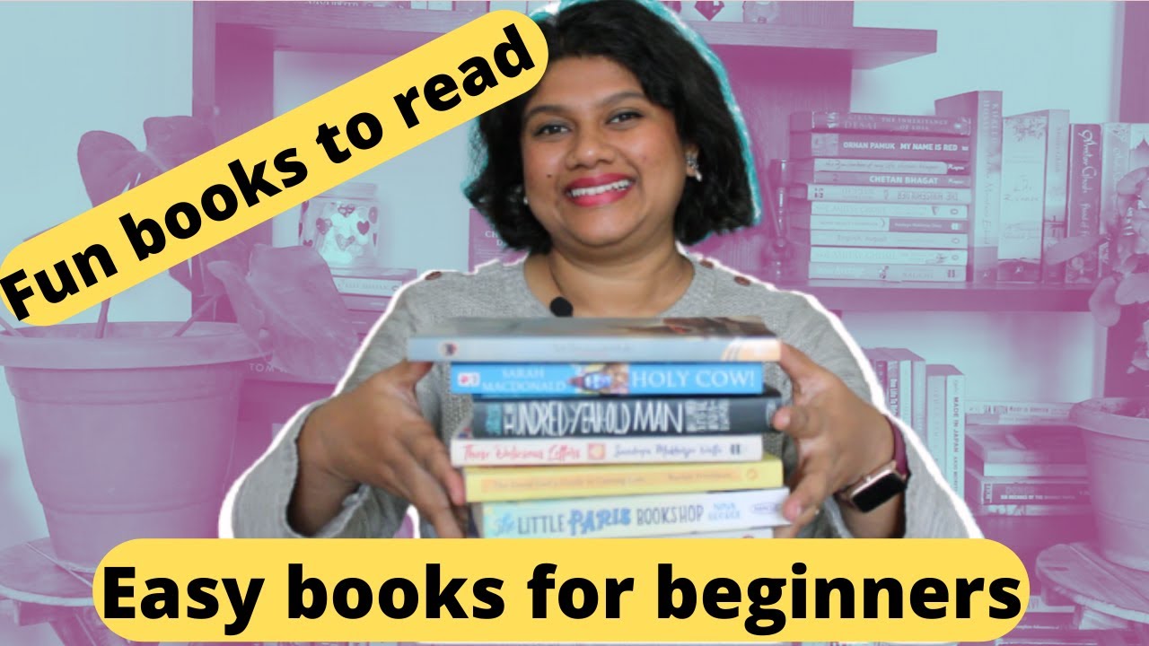 Fun books to read| Easy books for beginners - YouTube