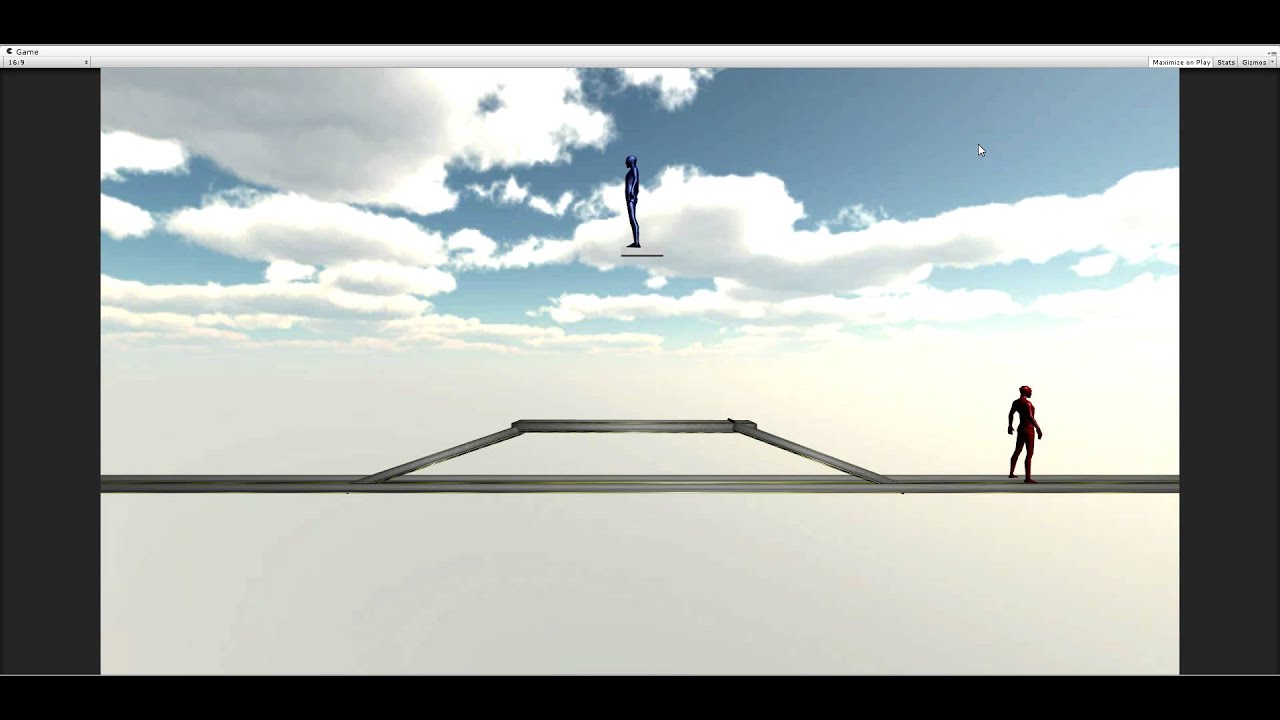 unity fly man - YouTube