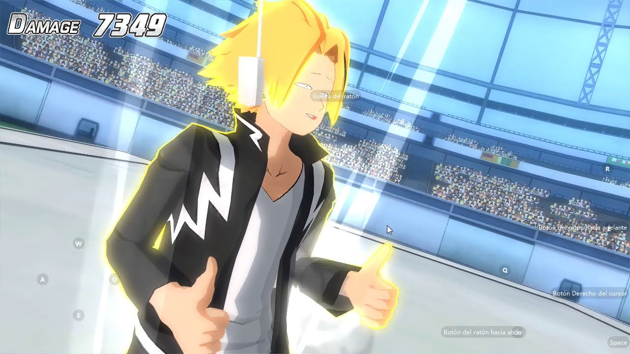 MHA: The strongest hero - Denki moveset showcase - YouTube