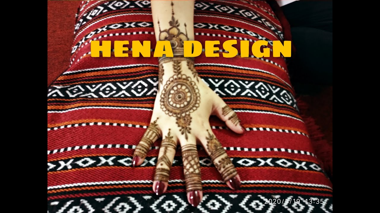 Easy design of hena - YouTube