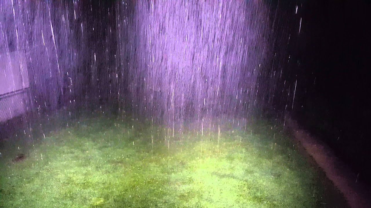Crazy rain! - YouTube