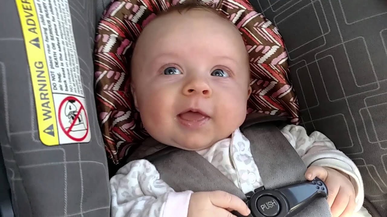 Annabelle in the car - YouTube