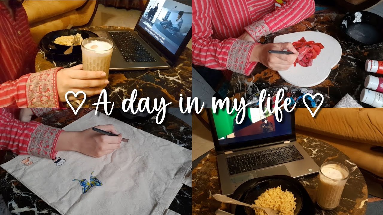 Welcome to my channel ♡ Cozy mini intro vlog Tour of my lil sketchbook | A day in my life ⋆ ...