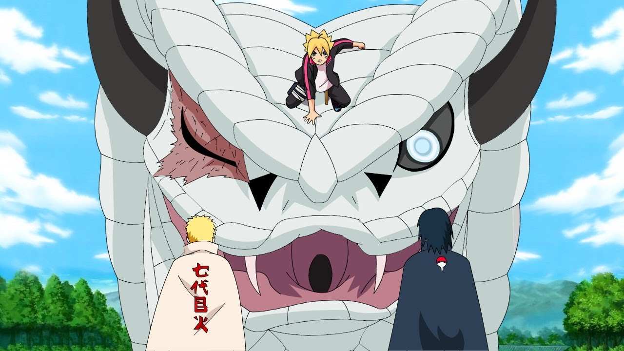 Boruto Passe un Accord pour Invoquer le Roi Serpent Après avoir Été ...