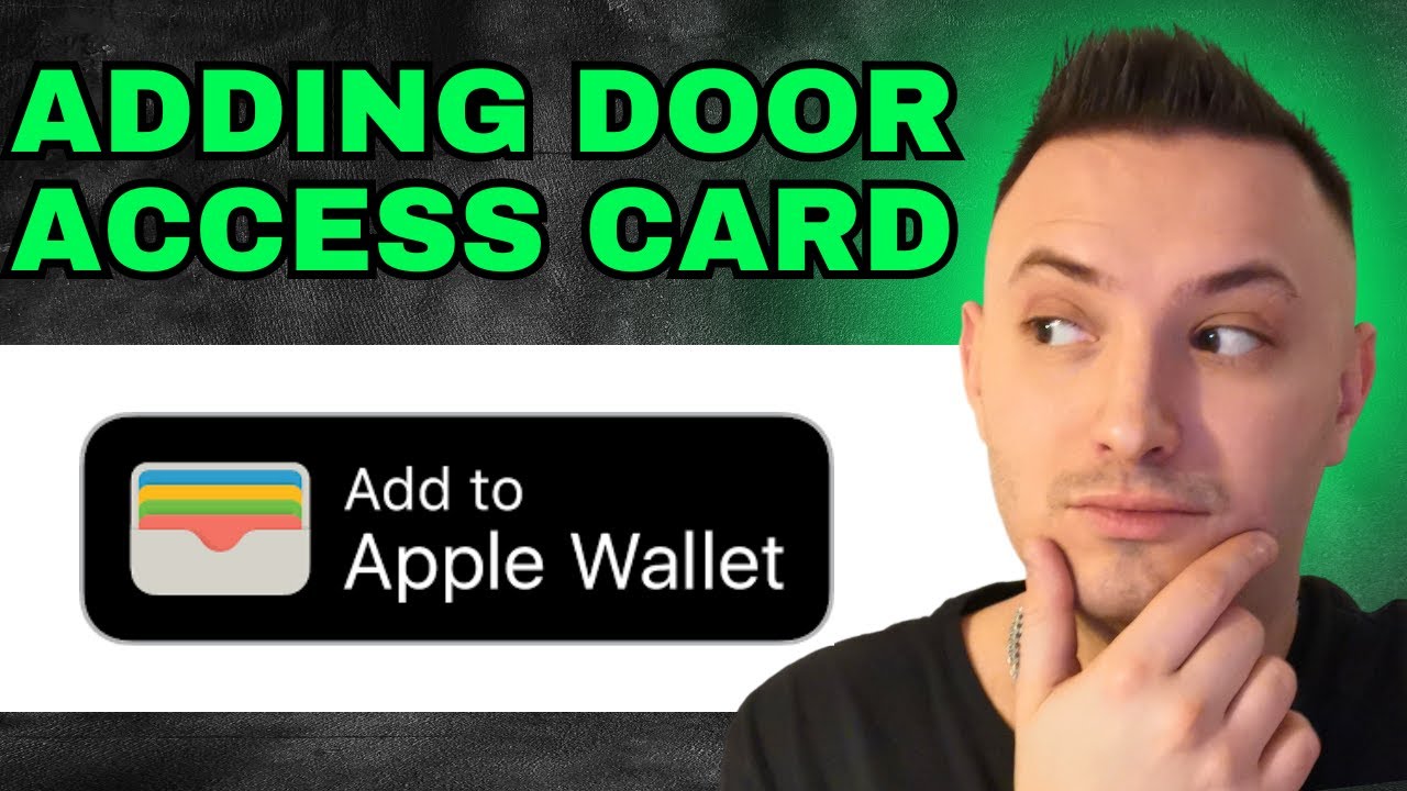 How To Add Door Access Card To iPhone (2024) - QUICK GUIDE! - YouTube