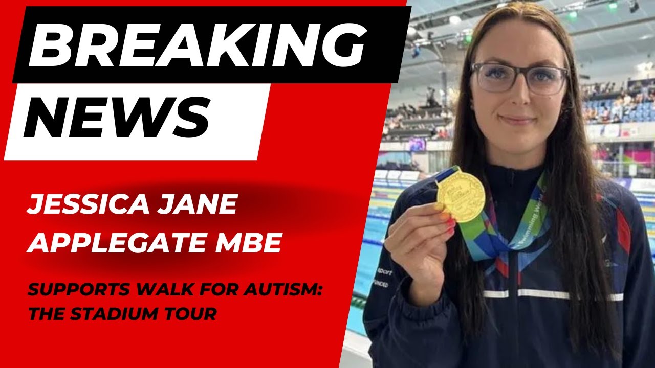 Jessica Jane Applegate MBE - World Record Holder Supports Walk for ...
