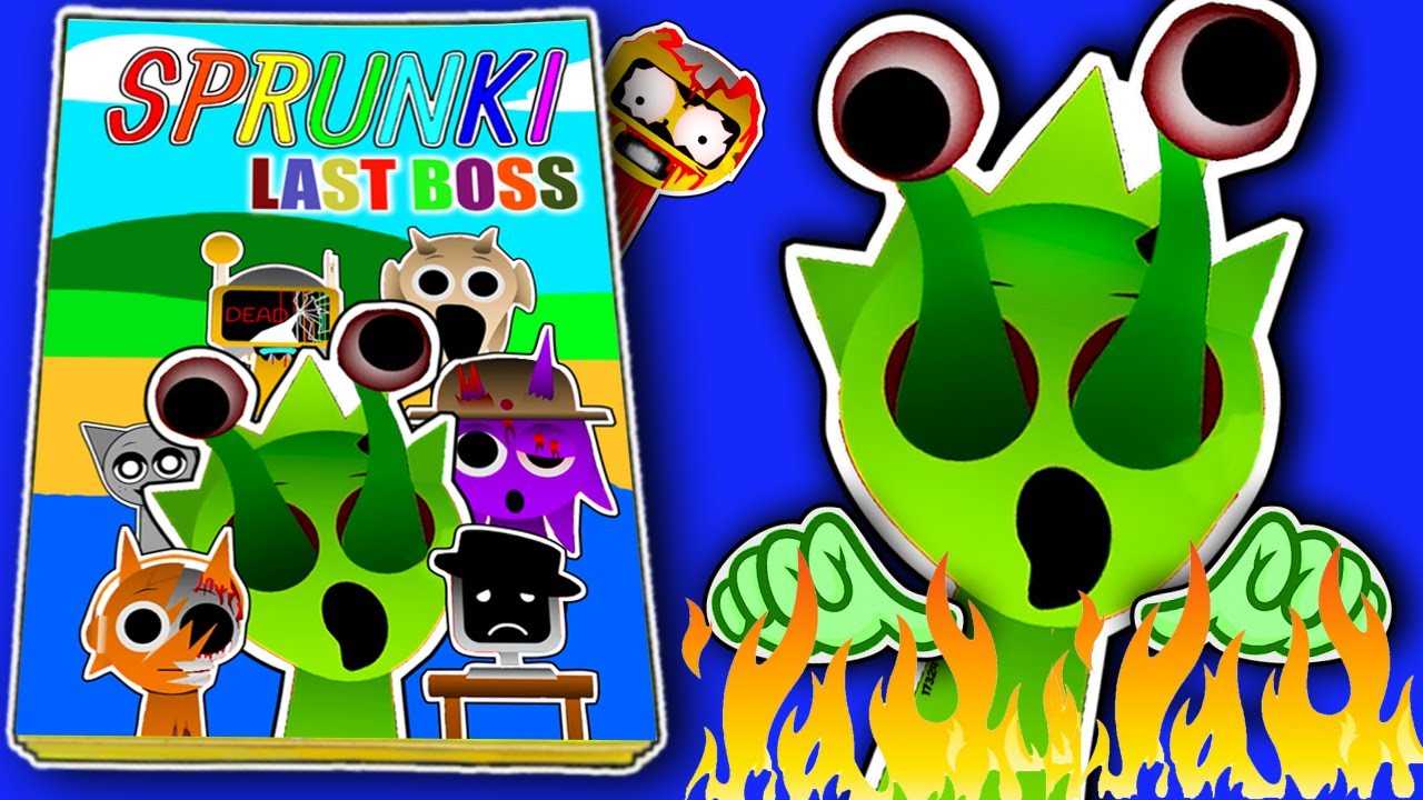 Making INCREDIBOX SPRUNKI Game Book - YouTube