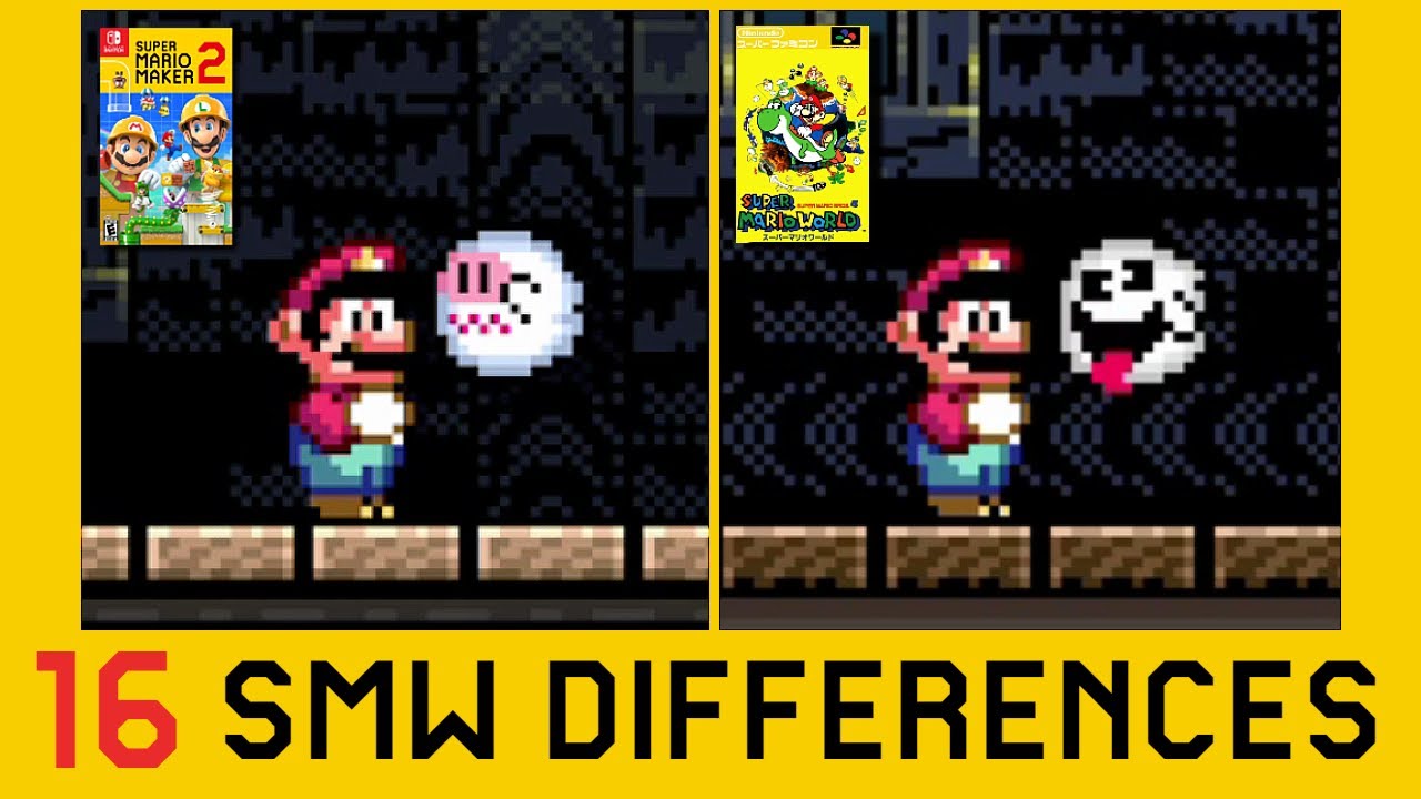16 Differences Between Super Mario World and Super Mario Maker 2 (Part ...