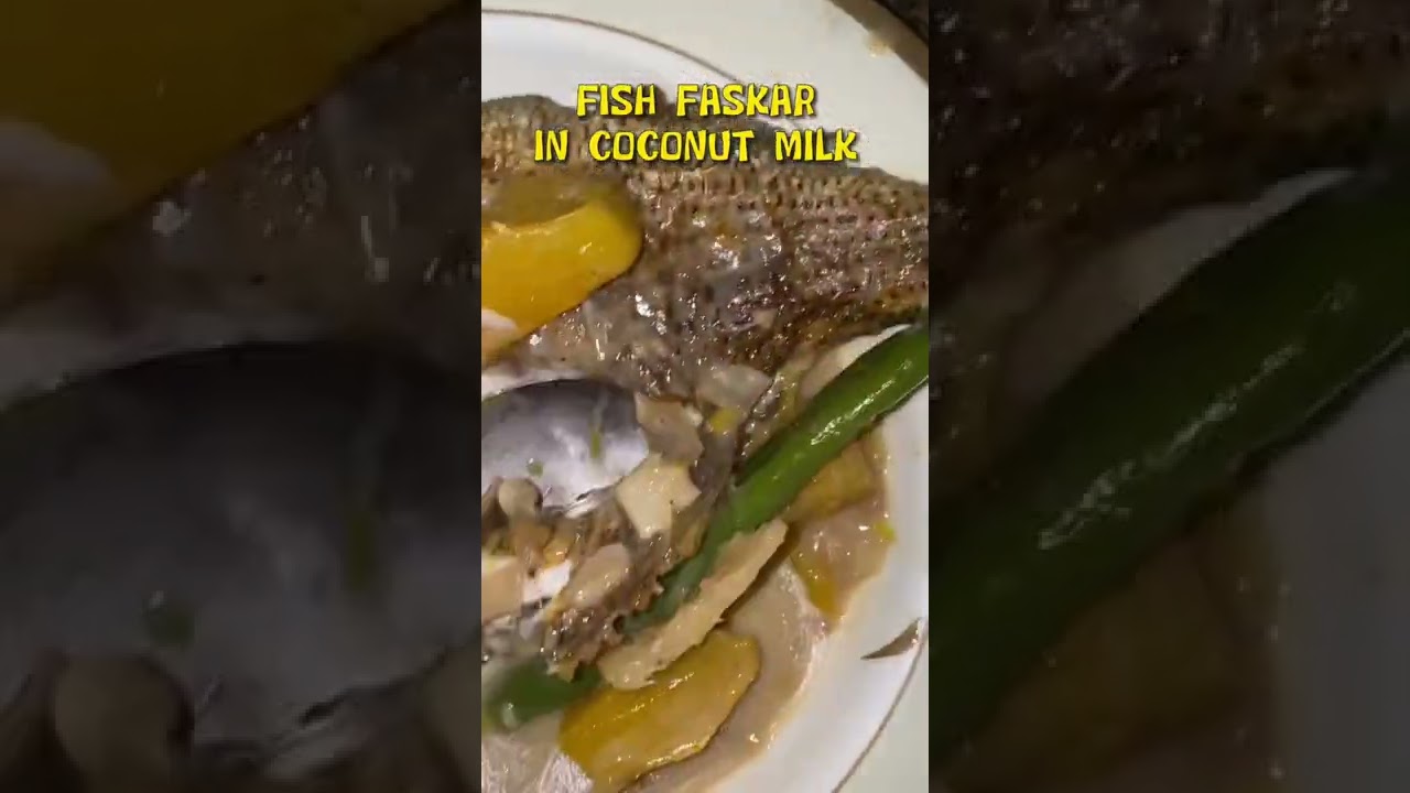 FISH FASKAR IN COCONUT MILK - YouTube