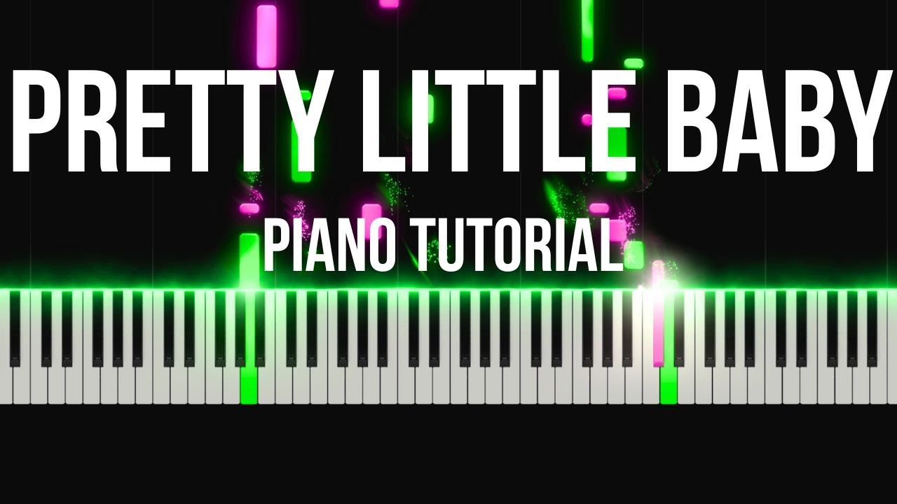 Connie Francis - Pretty Little Baby (Piano Synthesia Tutorial by Marcus) - YouTube