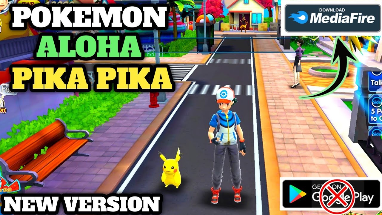Official Release!! Download Pokemon Aloha Pika Pika New Update ...