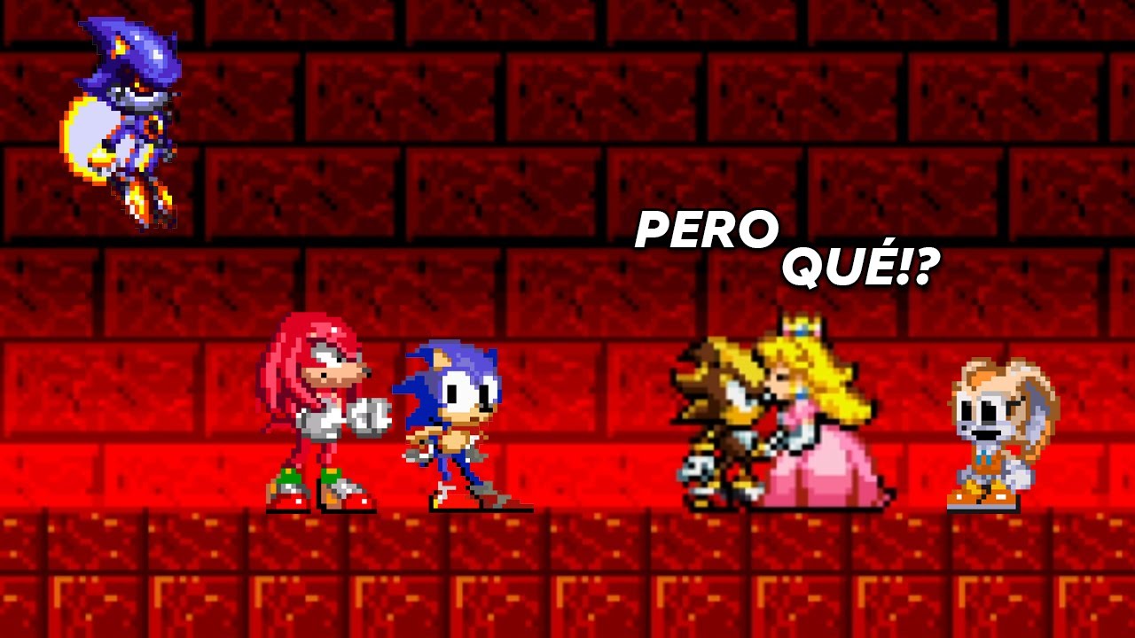 La Novia de Shadow es la Princesa!? No pensé que este JUEGO de SONIC se ...