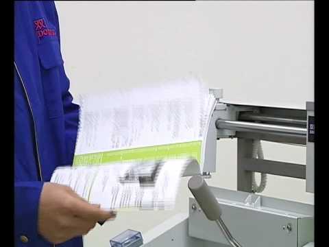 Glue Binding Machine - YouTube
