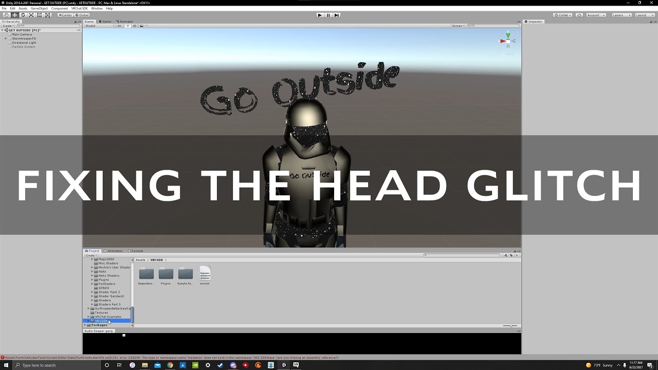 How To Fix The Crooked Head Glitch Vrchat Sdk2 Troubleshooting