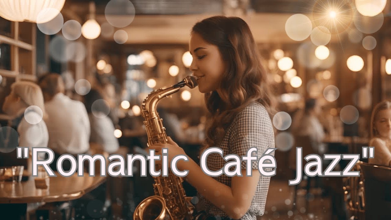 Café Noir Love A Saxophone’s Bluesy Jazz Serenade in a Romantic Café ...