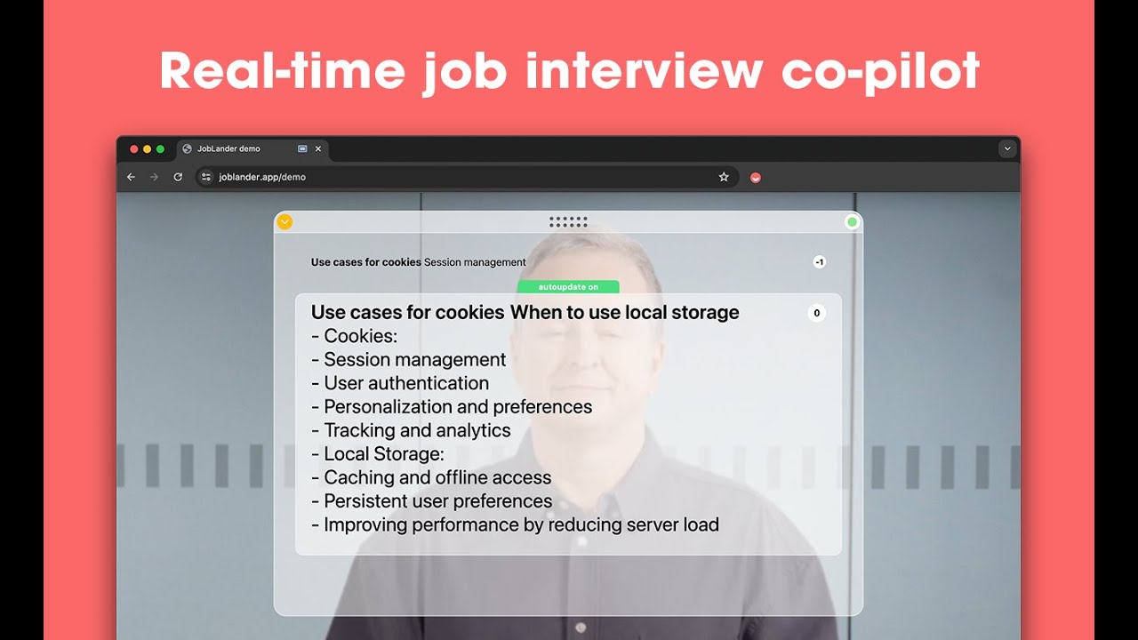JobLander — AI-powered real-time job interview co-pilot for Google Meet ...
