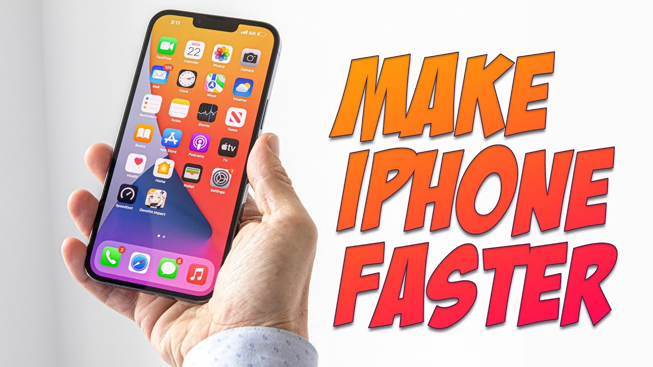 Tips to Make Any iPhone FASTER | How to Speed Up Slow iPhone | Make ...