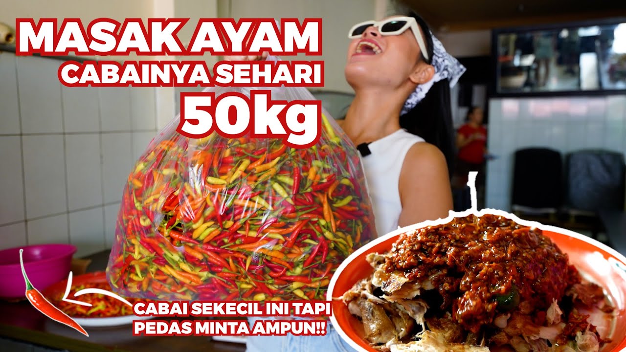 LEVEL PEDAS = 4 CENTONG CABAI RAWIT, APALAGI YG EXTRA PEDAS YA? - YouTube